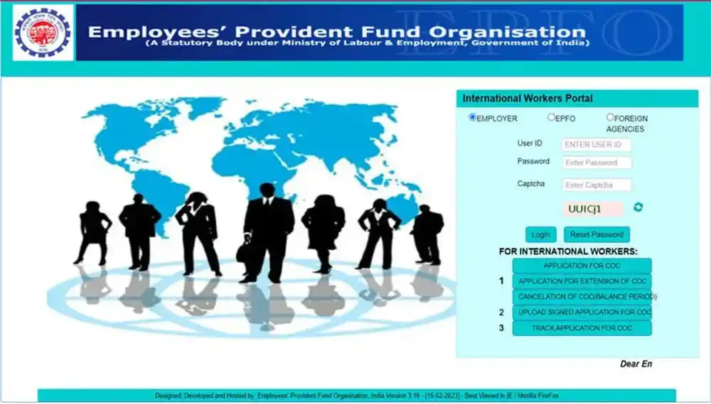 IW-1 Return Filing- International Worker Monthly Return