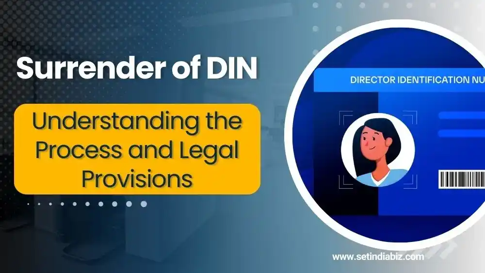 DIN Surrender: Legal Process & Step-by-Step Guide