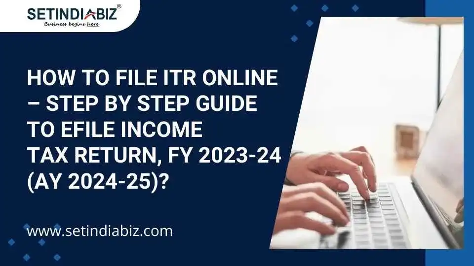 Step by Step Process to e-file ITR on Income Tax Portal