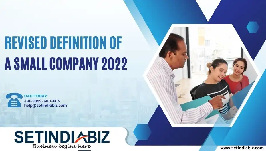 Revised Definition of Small Company 2022 Explained