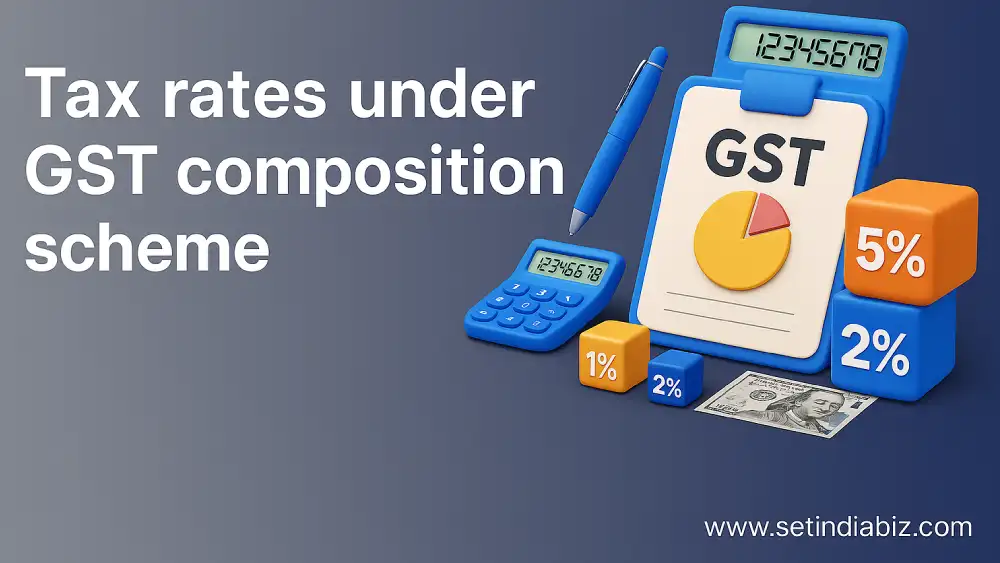GST Composition Scheme Tax Rates: Business-Wise Details