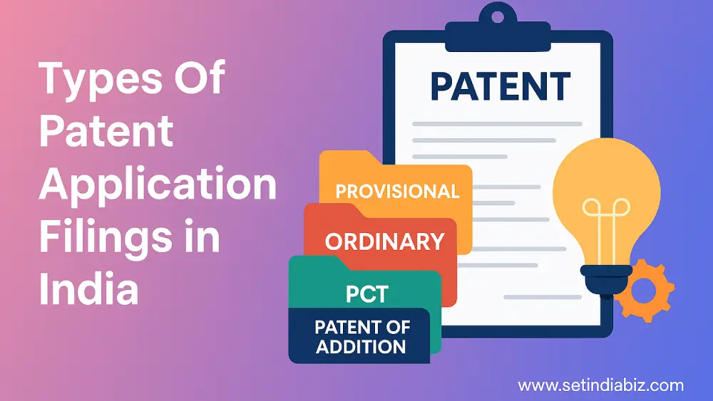 Types of Patent Applications in India: A Detailed Guide